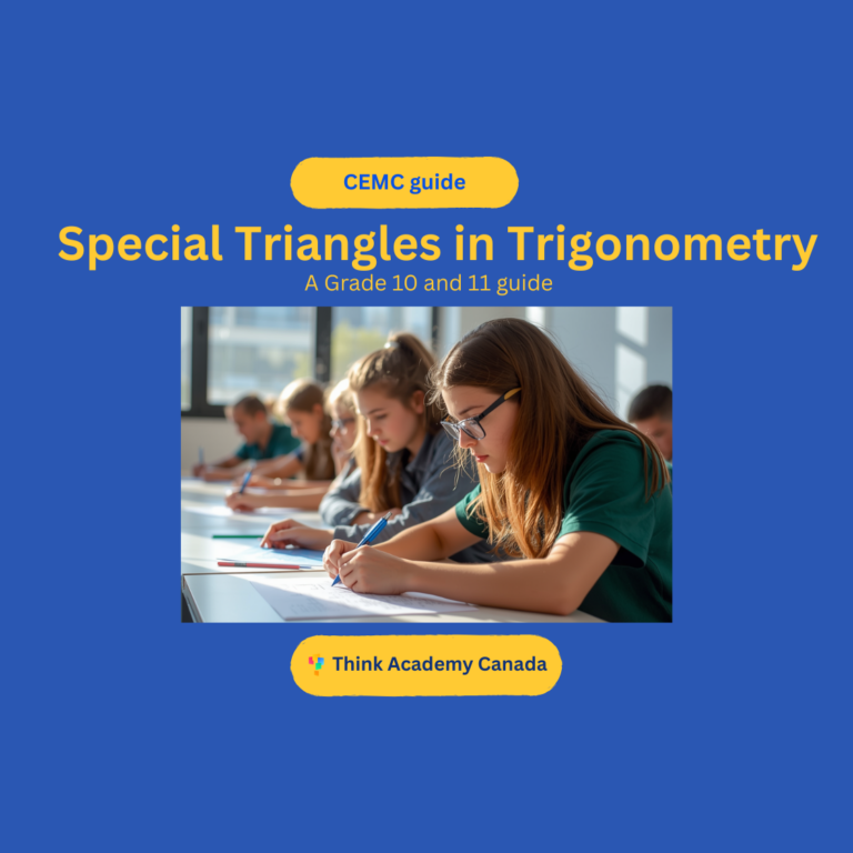 Special Triangles in Trigonometry: Grade 10 and 11 Guide - Think ...