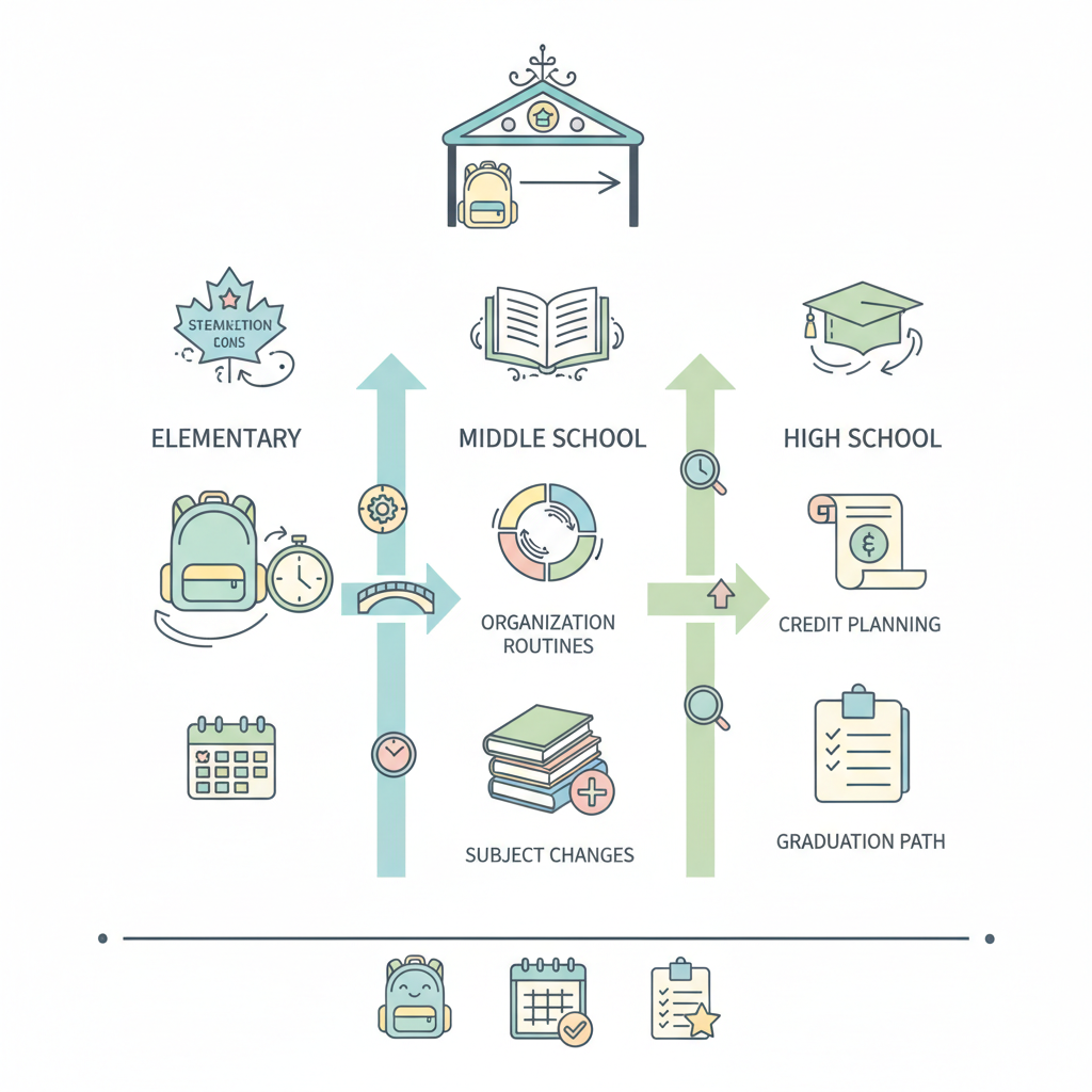 Canada School Stages: Elementary, Middle, High Explained
