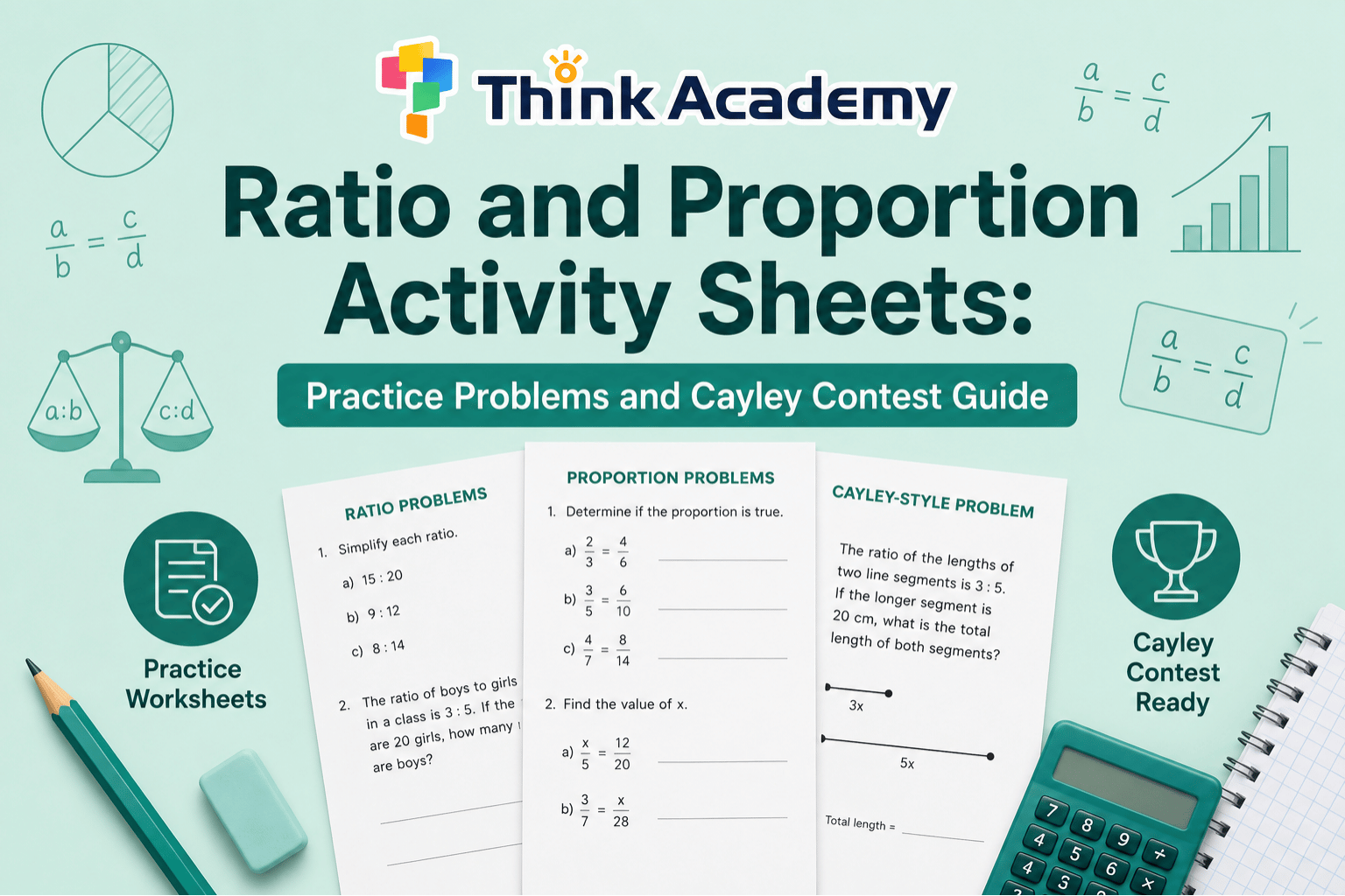 Ratio and Proportion Activity Sheets