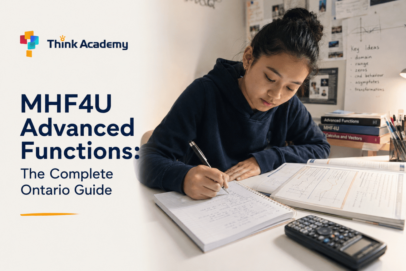 MHF4U Advanced Functions: Ontario Parent and Student Guide